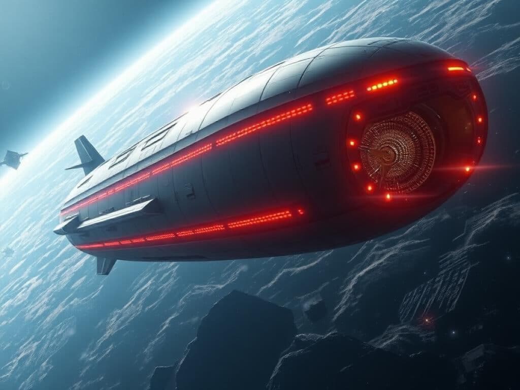 Giant 36-Mile Spaceship: Could It Transport Humans to Another Solar ...
