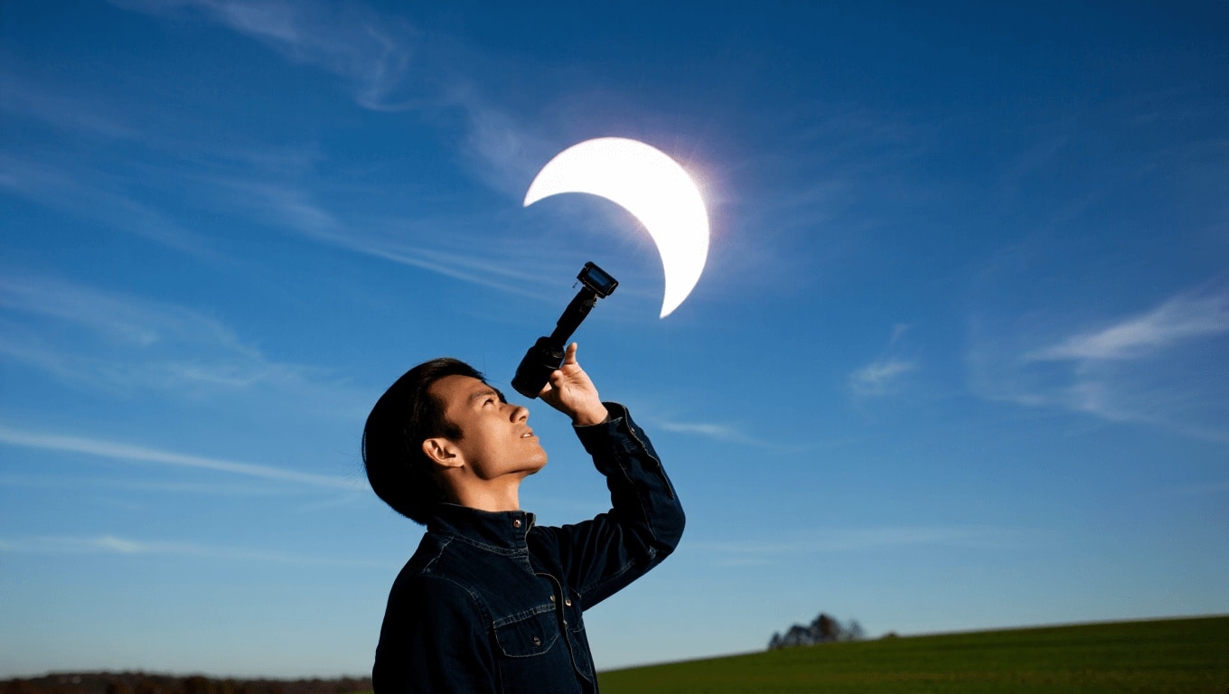 Partial solar eclipse this weekend: when, where and how to see it - The ...