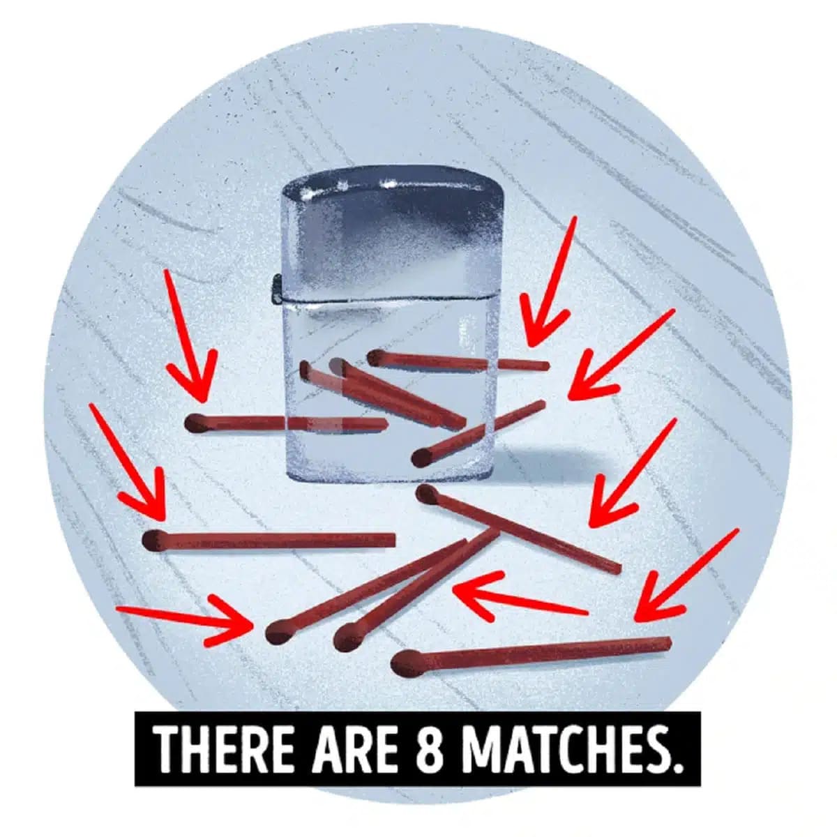 How many matches do you see? Your answer could reflect above-average ...