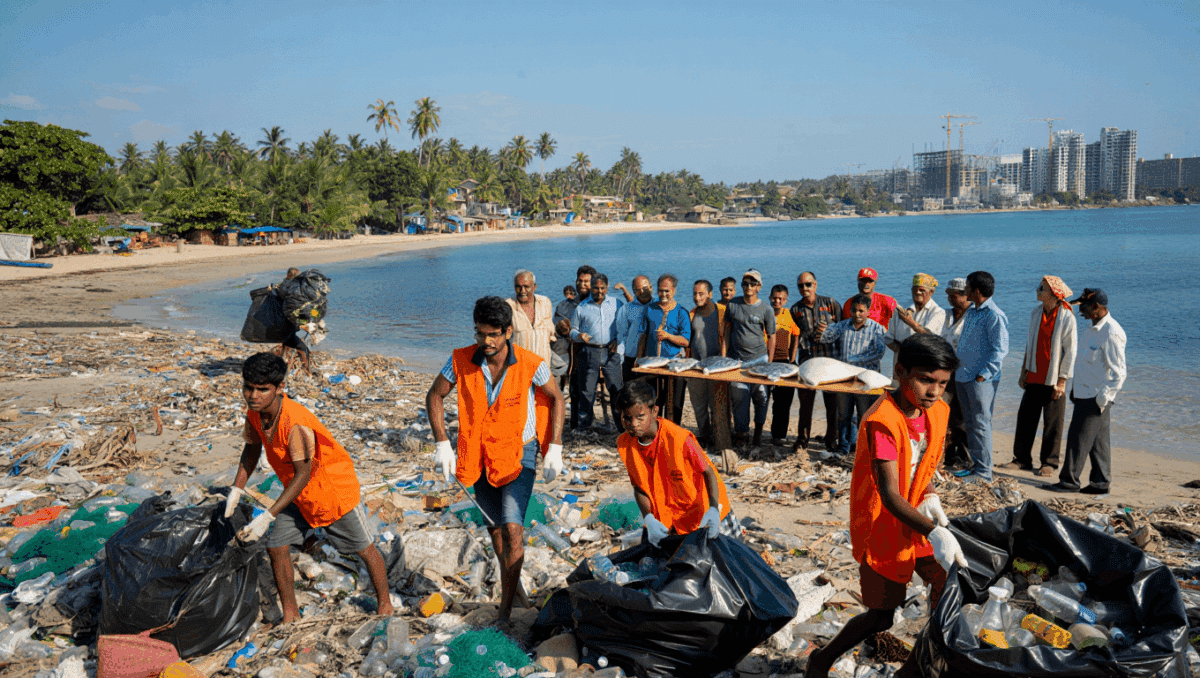 100,000 new jobs to clean up the coastline and protect species from ...