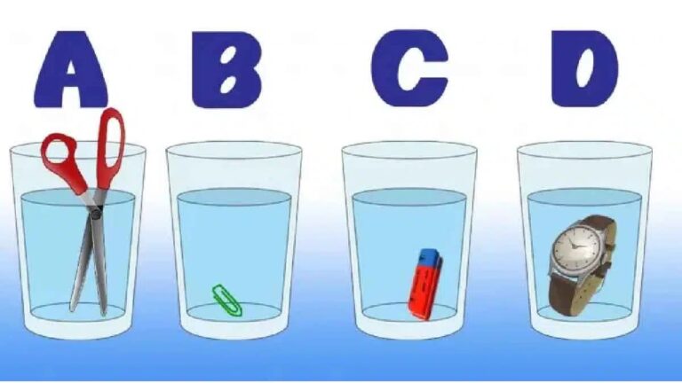 Which glass holds the water? This logic puzzle is tougher than it looks ...