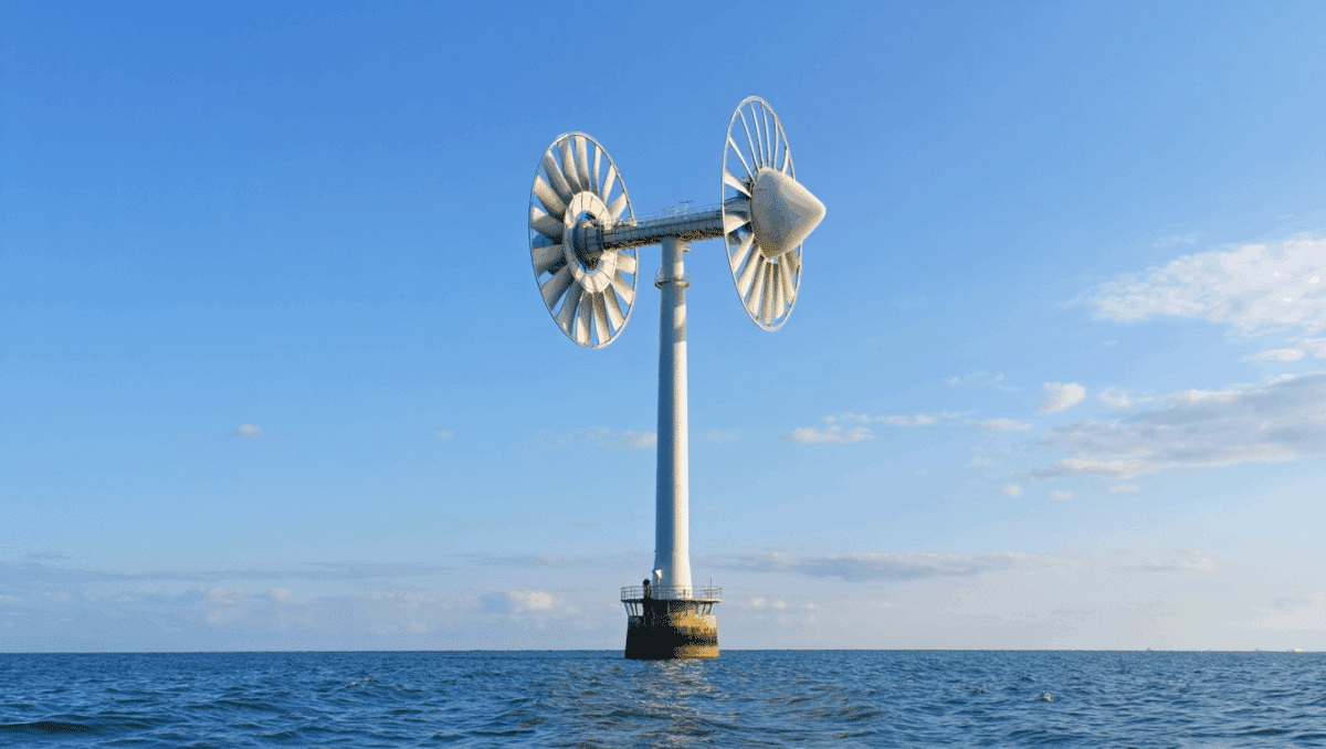 Two-headed wind turbine could solve offshore wind industry challenges ...