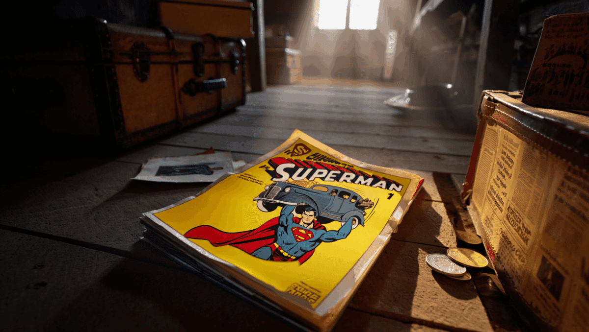Superman #1 comic found in mom's attic sells for $9.1 million in record ...