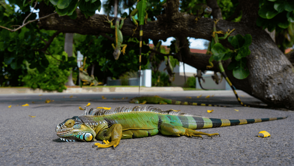Florida iguanas falling from trees again - The Valley Vanguard